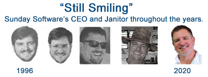 A History of Sunday Software – Sunday Software Support Archive